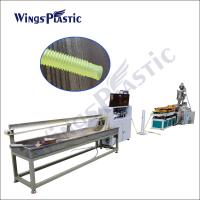 China Fully Automatic PE PP PVC Nylon Corrugated Pipe Extrusion Line 10-15m/min for sale