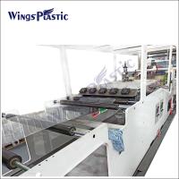 China PET Sheet Making Machine 0.20-1.5mm Thickness with 800kg/h Extrusion Capacity for Transparent Plastic Sheets for sale