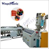 China HDPE PE Cable Micropipe Bundle 7 Hole Casing Pipe Extrusion Machine 50mm for sale