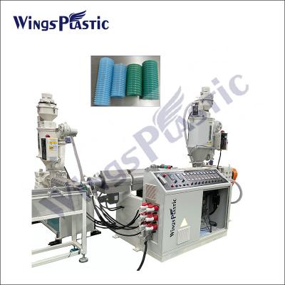 China EVA máquina de fabricação de tubos em espiral máquina de extrusão de mangueira de aspirador de plástico for sale