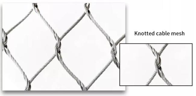 cavo Mesh Fencing di acciaio inossidabile