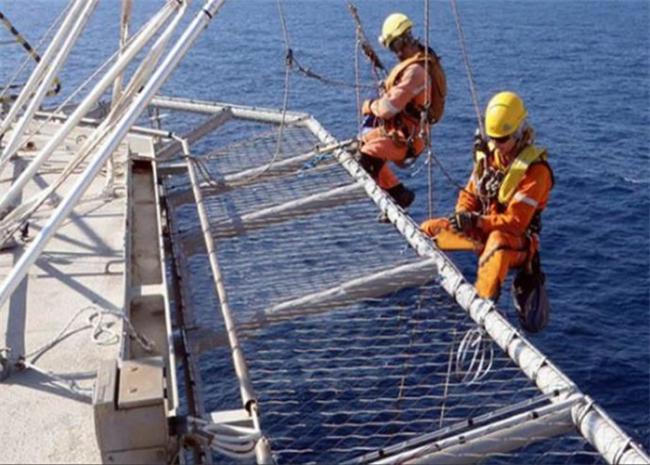 Stainless steel Helipad Helideck Safety Netting