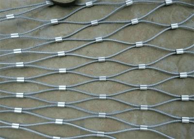 Cina Berlin Decoration Stainless Steel Rope Mesh 25*25mm-300*300mm Hole in vendita