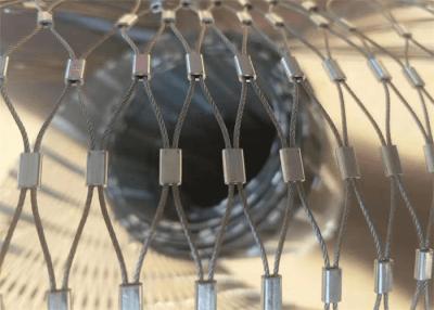 중국 난간 메쉬를 위한 캔버라 스테인리스강 케이블 메쉬는 충전합니다 판매용