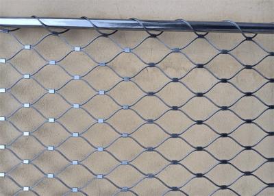 중국 SGS Brisbane Ferruled Stainless Steel Cable Mesh Aisi316 Grade Railing Safety 판매용