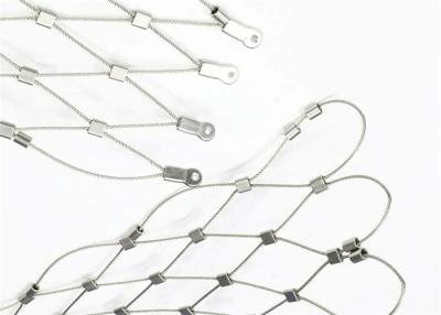 중국 Annapolis Stainless Steel Bird Aviary Wire Mesh Rhombus Shape Customizable Size 판매용