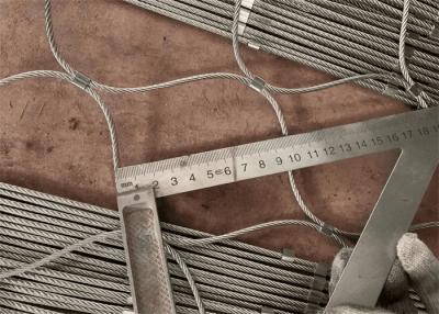 중국 Baton Rouge 7X7 Stainless Steel Aviary Netting Balustrade Wire Mesh Excellent Visibility 판매용