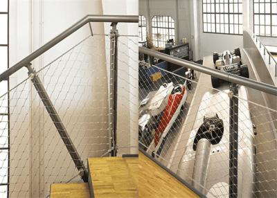 Cina Cavo pieno Mesh Railing Black Oxide, reti di sicurezza della balaustra della barriera della scala di AISI in vendita