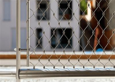 Cina La X su ordinazione tende il reticolato di saldatura di acciaio inossidabile di Mesh Ferrule Type 316 del cavo in vendita