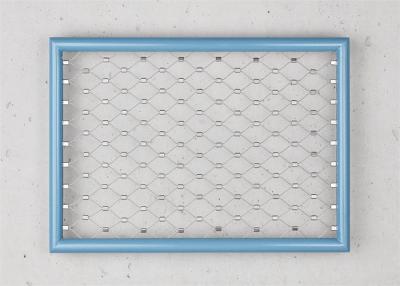 Cina 316 acciaio inossidabile Mesh Cable Wire Mesh Balustrade tessuto 7×19 Marine Grade in vendita