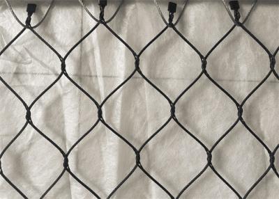 중국 동물 인클로저를 위한 블랙옥사이드 스테인레스 스틸 메쉬 패널 AISI316 컷오미즈드 와이어 메쉬 판매용