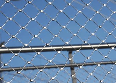 Cina 316 pannelli flessibili della gabbia per uccelli del cavo di acciaio inossidabile del reticolato animale di recinzione del puntale in vendita