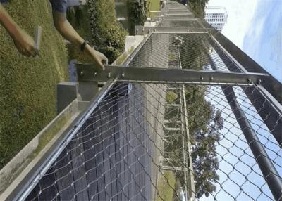 Cina Alta sicurezza di rotaia 7X7 Mesh Fence della corda della scala flessibile di Mesh Fencing SUS304 in vendita