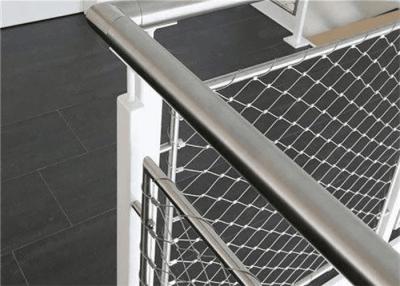 Cina maglia della corda di sicurezza di Mesh Fencing Stair Railing SUS316L della corda di 1.2mm 1.5mm in vendita