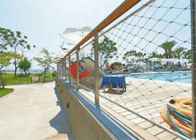 Cina Il reticolato flessibile 304 316L del cavo di cavo/reticolato della sicurezza della balaustra acciaio inossidabile ha annodato in vendita