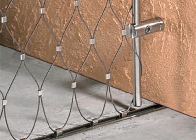 Cina Corda Mesh Fencing Flexible di Inox 316/recinto Mesh Screen della corda del metallo del puntale acciaio inossidabile in vendita