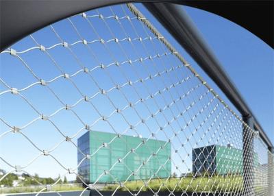 Cina Balaustra Mesh Infill Marinas Wire Mesh 7x7 flessibile 7x19 del metallo in vendita