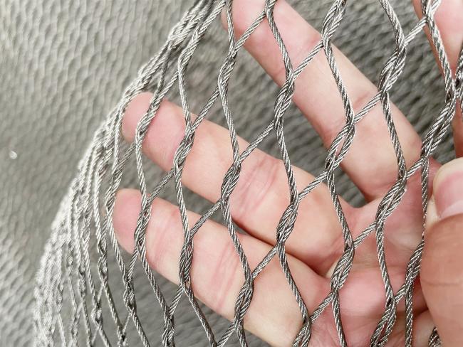 зоопарк веревочки провода нержавеющей стали ограждая aviary сетки/птицы плетения ячеистой сети гибкого кабеля нержавеющей стали