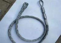 China High Strength Wire Mesh Pulling Grips Single Head Conductor Wire Cable Grip Puller ISO9001 for sale