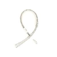 China Rotating Eye Multi Weave Mesh Wire Puller Hoisting Grip Wire Mesh Grip for sale