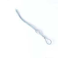 China Rotating Eye Multi Weave Mesh Wire Puller Hoisting Grip Wire Mesh Grip for sale