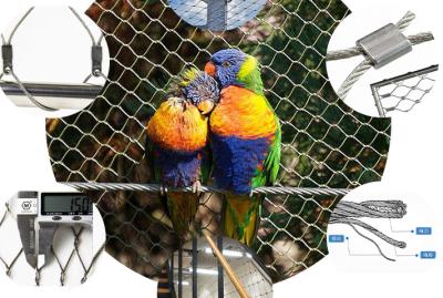 중국 300x300mm 스테인레스 강 새장 메쉬 304 316 316l 고강도 판매용