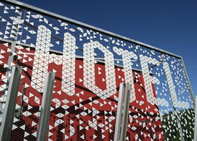 Cina Maglia flessibile 3.0mm architettonica su misura 25*25mm della corda della parete divisoria del rivestimento 2.5mm della parete in vendita