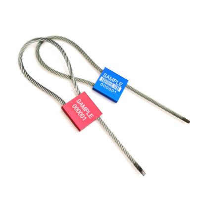 China US-CC351 High Security Metal Aluminium Alloy Disposable Container Cable Entry Seal for Truck for sale