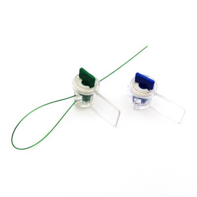 Cina Filtro inossidabile giallo di sicurezza torsione stretta di plastica indicativa gas acqua contatore di energia sigillo di plastica in vendita