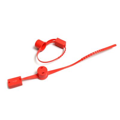 China 248mm Total Length PP US-PS248 Natural Gas Tank Indicative Plastic Seal for Monitoring for sale