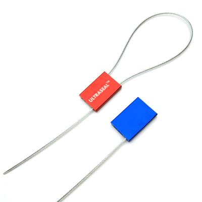 China US-CC184 Selo de segurança do cabo de contêiner numerado à prova de adulteração, diâmetro do cabo 1,8 mm à venda