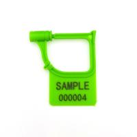 China Disposable Mini Plastic Seal Padlock with Laser Print and Average Weight of 0.972 g / pc for sale