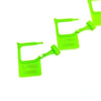 China Disposable Mini Plastic Seal Padlock with Laser Print and Average Weight of 0.972 g / pc for sale