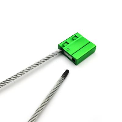 China US-CC402 High Security Customs Wire Cable Seal with Green Aluminium Alloy Reliability for sale