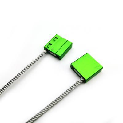 China US-CC402 High Security Customs Wire Cable Seal with Green Aluminium Alloy Reliability for sale