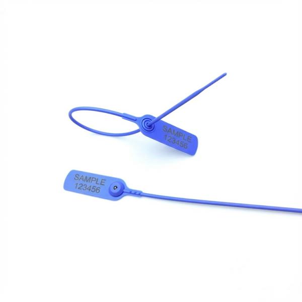 Quality 400mm Pull Tight Plastic Security Seal with 380 N Tensile Strength and PP Stainless Steel Material for Tamper Evident Security for sale