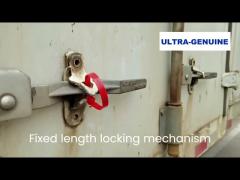 250 mm length plastic security seal with 194 n tensile strength and pp abs material