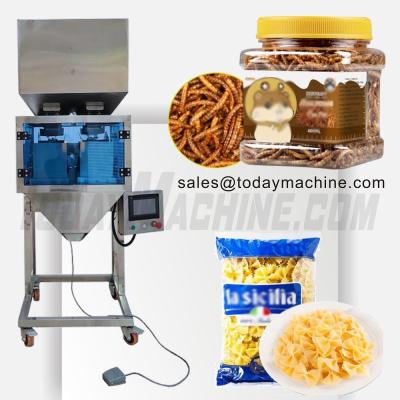 China Granule Sugar Salt Rice Grain Weighing Filling Machine Linear Weigher for sale