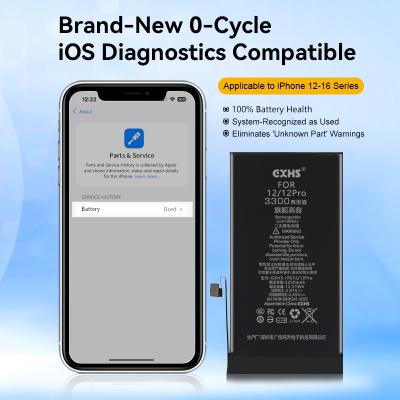 China 3300mAh Replacement Battery For iPhone 12/12Pro with Zero-cycle Performance Test for sale