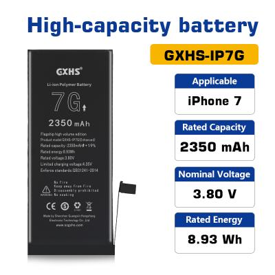 China High-capacity 2350mAh For iPhone 7 battery with OEM customization for safe and reliable replacement for sale