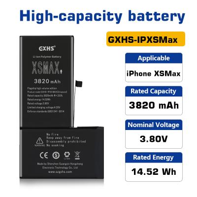 China 3820mAh High-Capacity iPhone XSMax Replacement Battery with OEM/ODM Customization from Origin Factory for sale