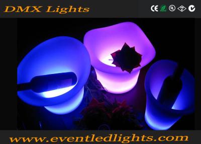 China Multi Color Change PE Led Ice Bucket 5V SMD5050 For Ceremonies for sale
