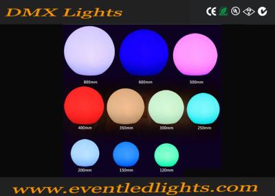 China PE Color Changing Led Waterproof Ball  For Hotel And Resorts for sale
