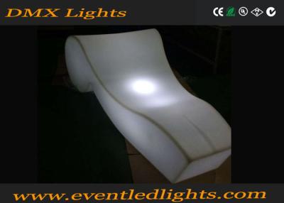 China Rechargeable lighted furniture rentals bar chair , decoration led beach chairs for sale