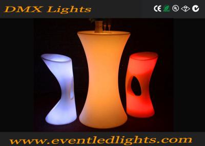 Cina La Tabella di cocktail principale mobilia principale evento, pe ha condotto la Tabella Rgb del pub che emette luce 16 colori in vendita