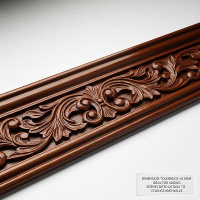 China Varnished Decorative Wood Frieze Dimension Tolerance ±0.3mm Ideal for Adding Sophisticated Details to Ceilings and Walls for sale