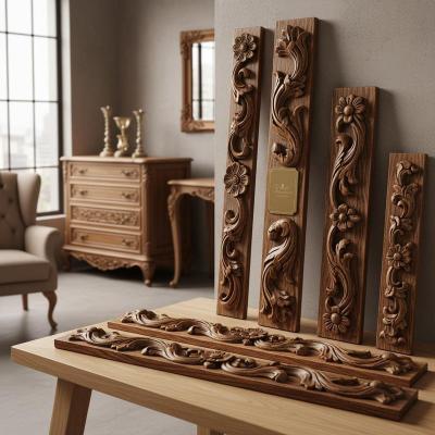 China Corrosion Resistance Decorative Wooden Mouldings Suitable Residential Perfect for Furniture And So On Enhancing Home Decor for sale