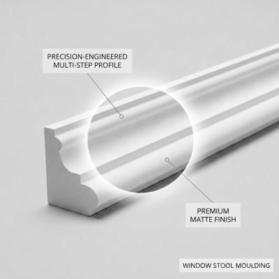 China Eco-friendly Wainscot Wood Moulding FSC Certified Pine Panelling Trim for Classic Interior Wall Design for sale