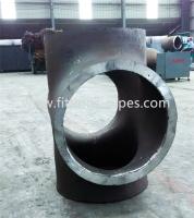 China Dn400 16 Inch Stainless Pipe Tee Pressure Connector Fitting for sale