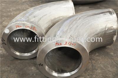 Cina Curvatura lunga senza cuciture a 12 pollici standard elettrica SCH40 A234GR dell'acciaio legato. WP5-S in vendita